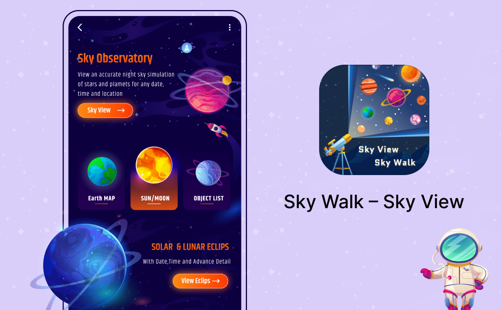 Sky walk – Sky View The Best Planetarium App